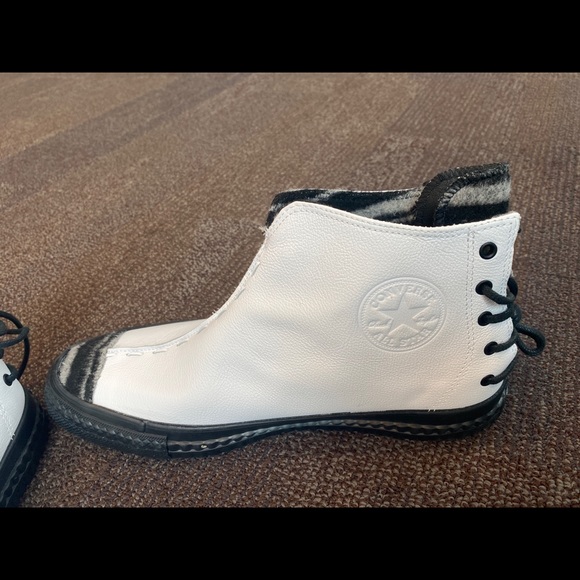 Converse | Shoes | Rare 97s Hightop Converse 50 High Creep White | Poshmark